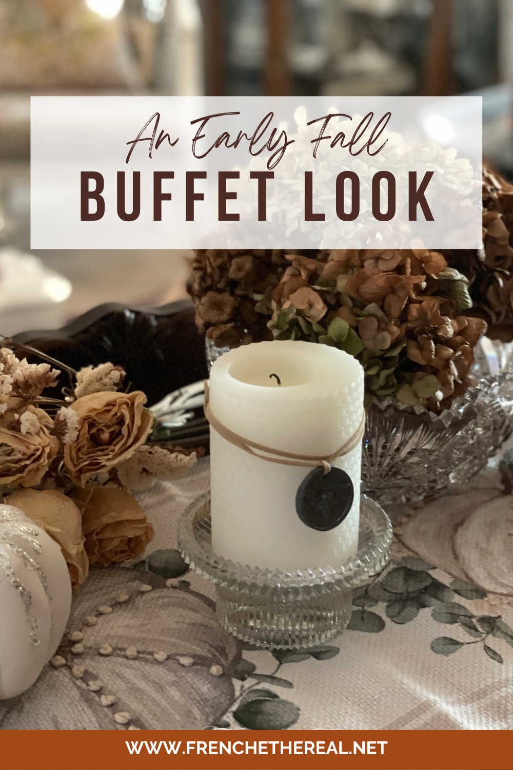 An Early Fall Buffet With a Move to the Living Room